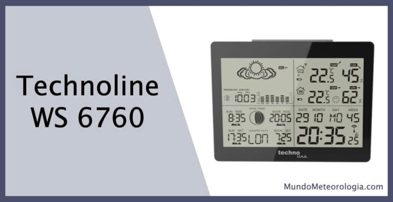 Technoline WS 6760 | Reseña completa - Mundo Meteorología